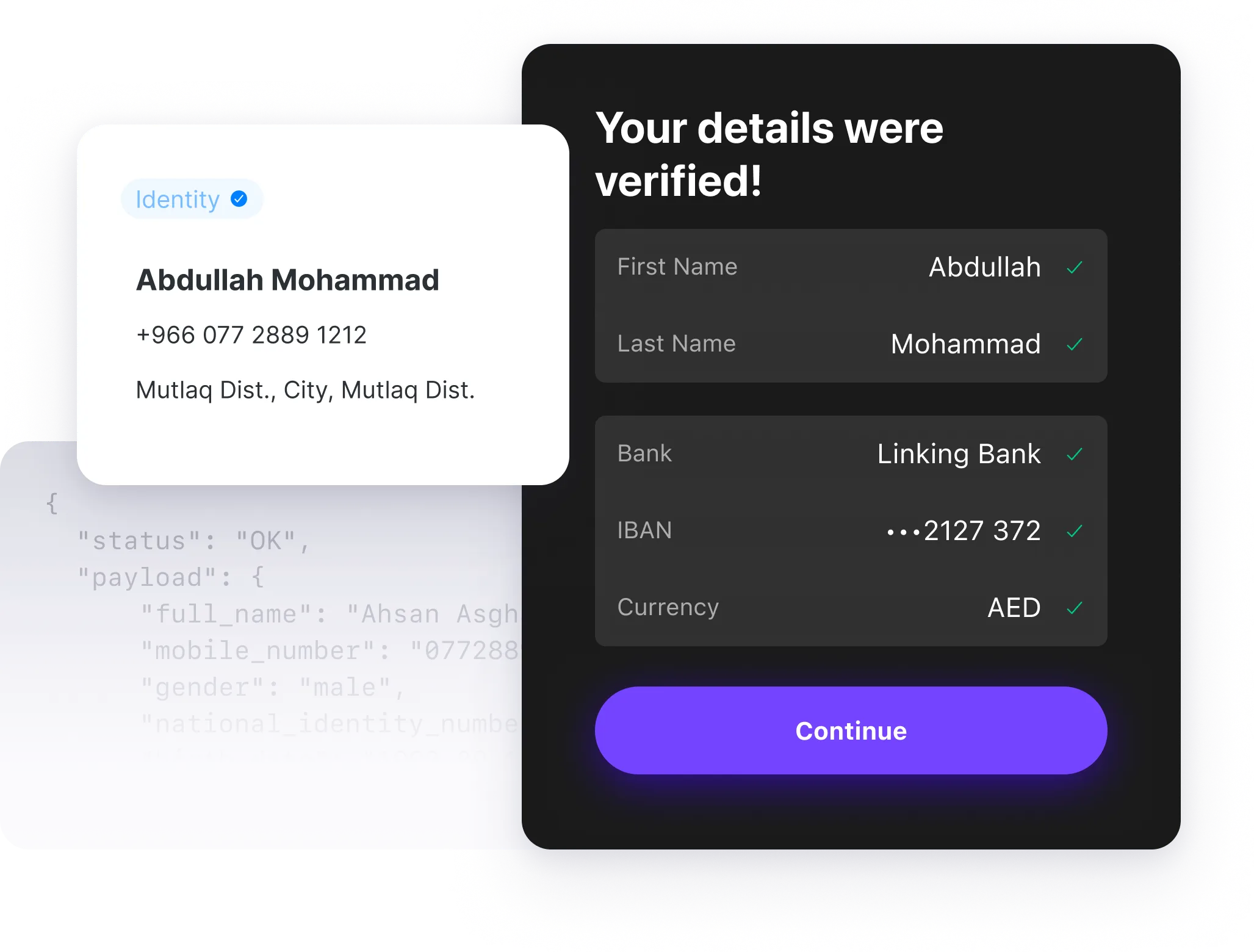 Customer identity verification simplified